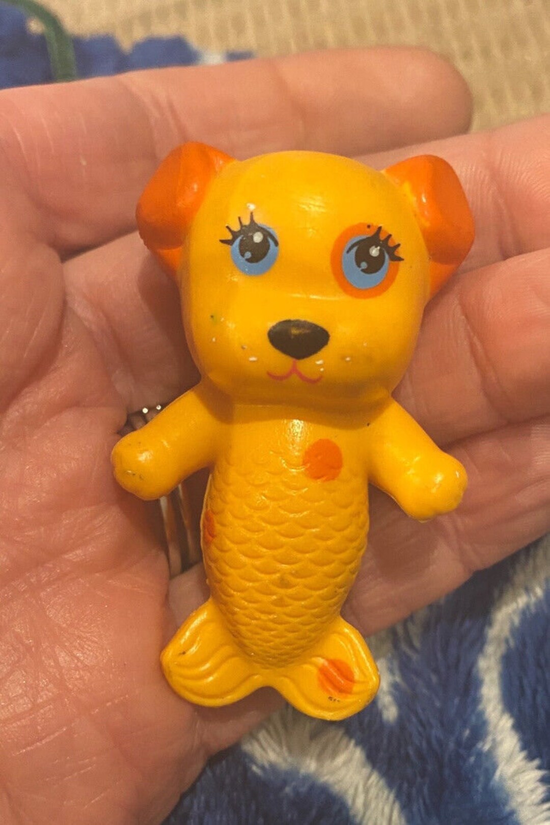 1979 Vintagekenner SEE WEES Mermaid Pet Orange Puppy Dogdubloon ...