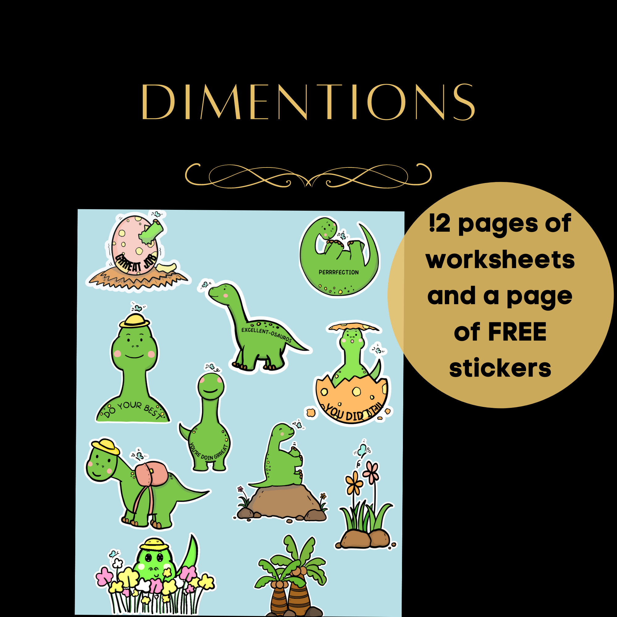 Dino Printable Multiplication Tool Kit Kids Learning - Etsy