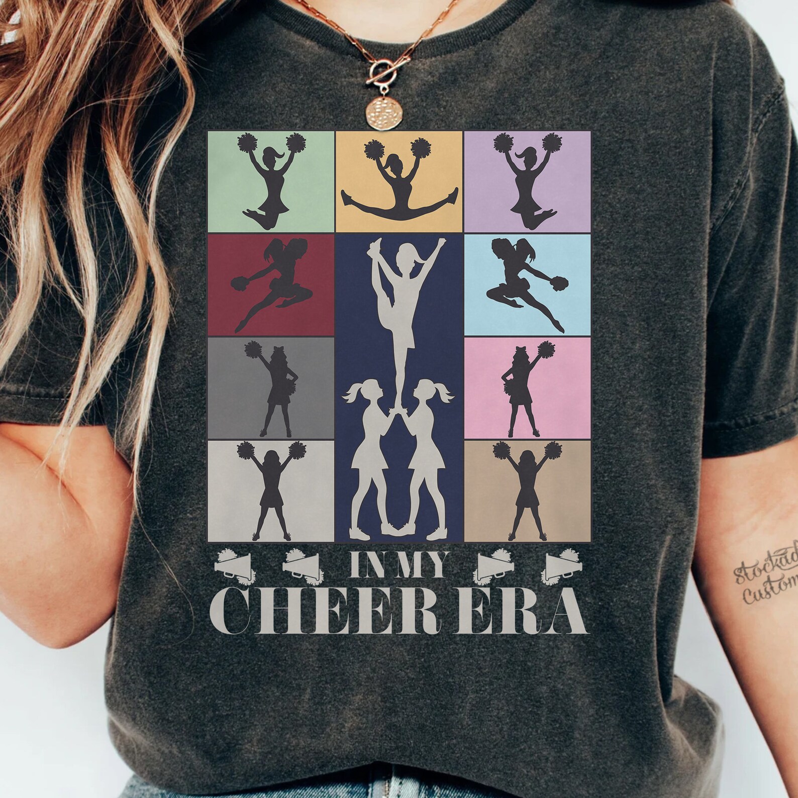 In My Cheer Era SVG, Cheer Squad PNG, Football Season Cheer Graphic, in ...