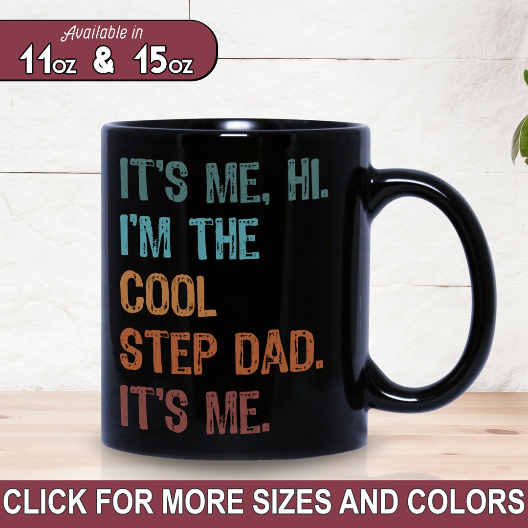 Custom Step Dad Mug, Funny Step-dad Gift, Dad Coffee Mug, Step Dad Gift ...