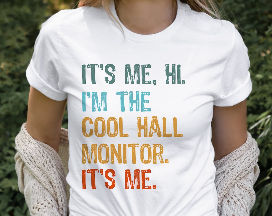 Hall Monitor Shirt, School Staff T-shirt, Back to School Tshirt, First ...