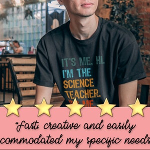 I'm the Science Teacher Shirt, Back to School Tshirt, First Day of ...