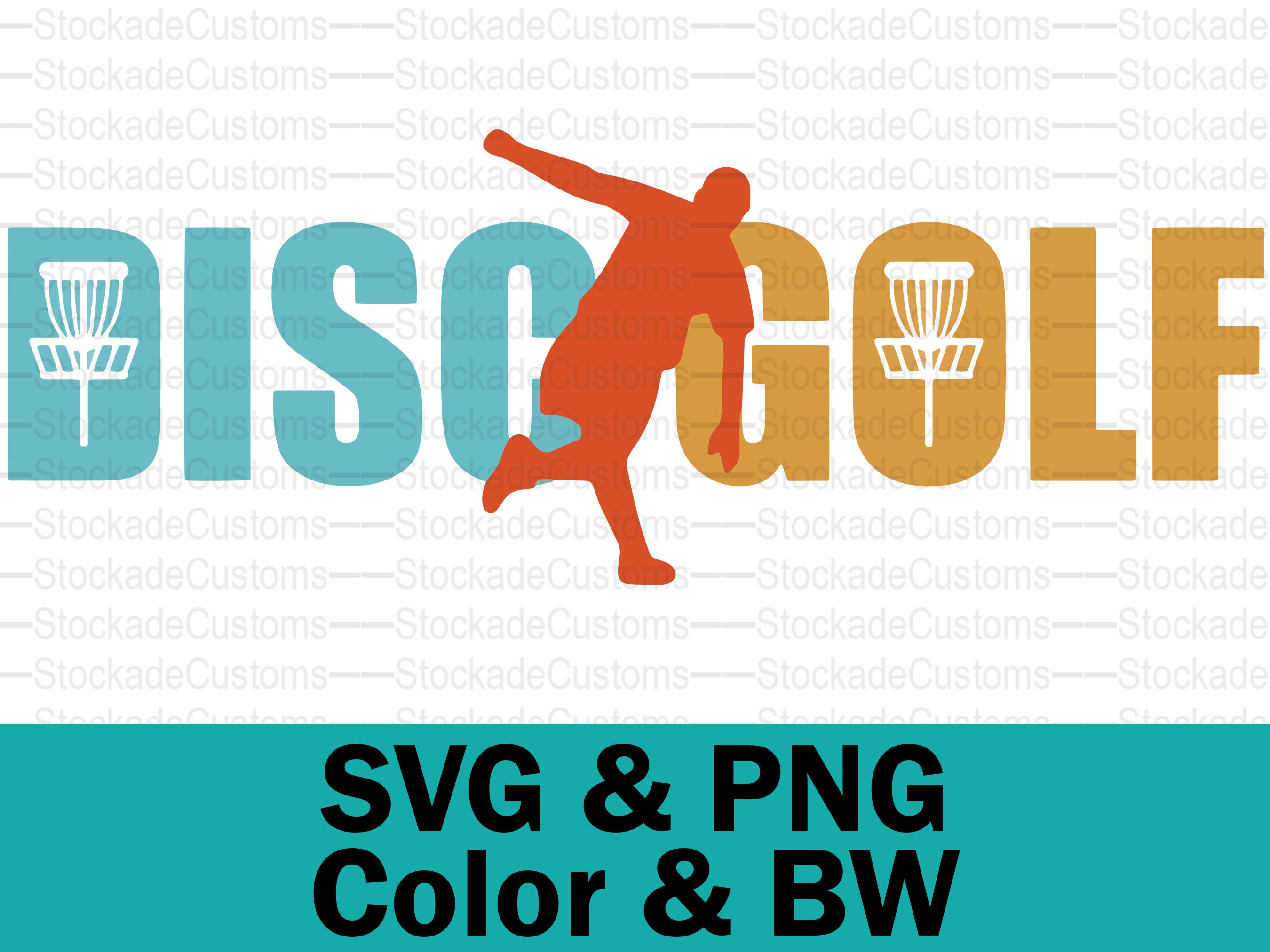 Disc Golf SVG Bundle PNG Disc Golf Digital Logos Forehand - Etsy