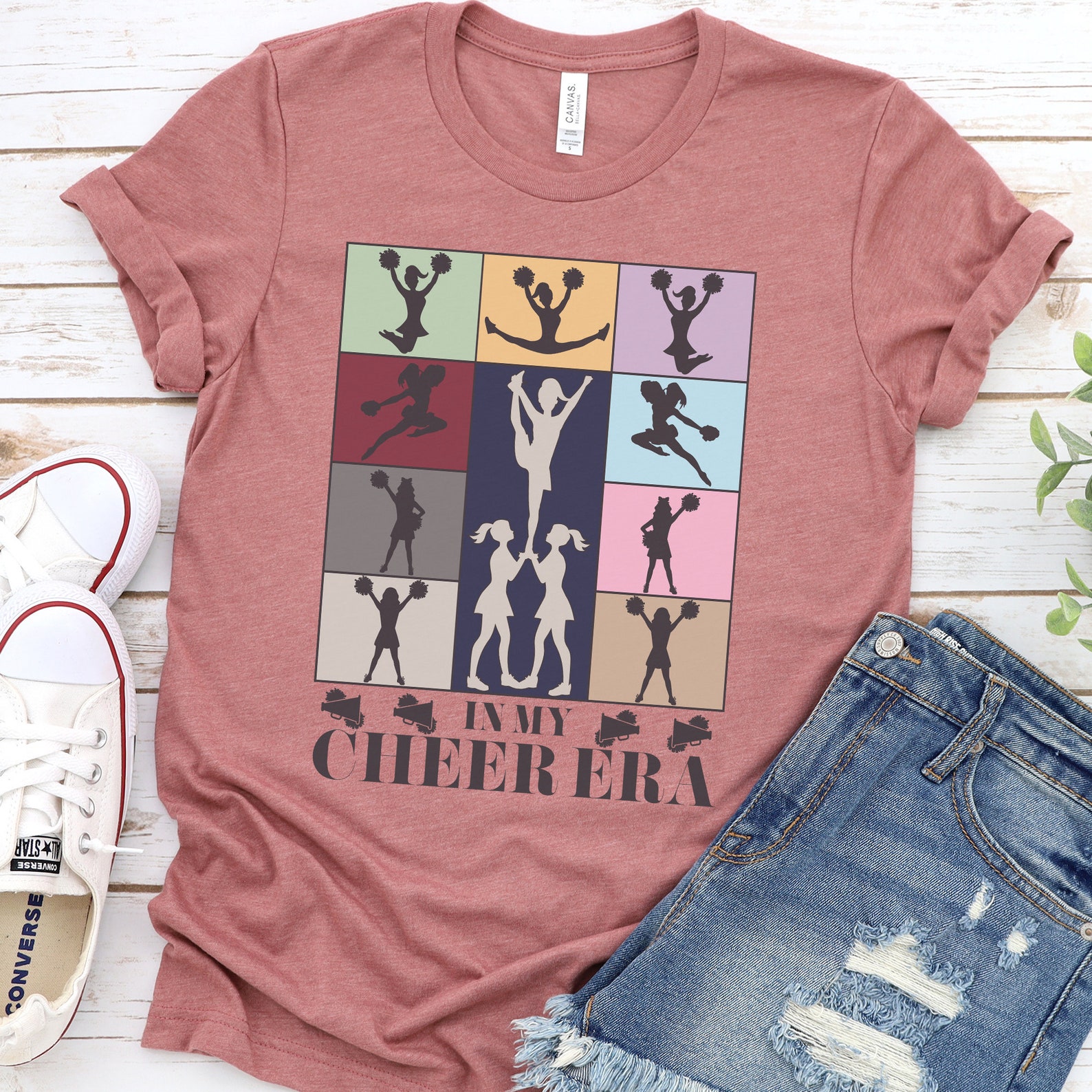 In My Cheer Era SVG, Cheer Squad PNG, Football Season Cheer Graphic, in ...