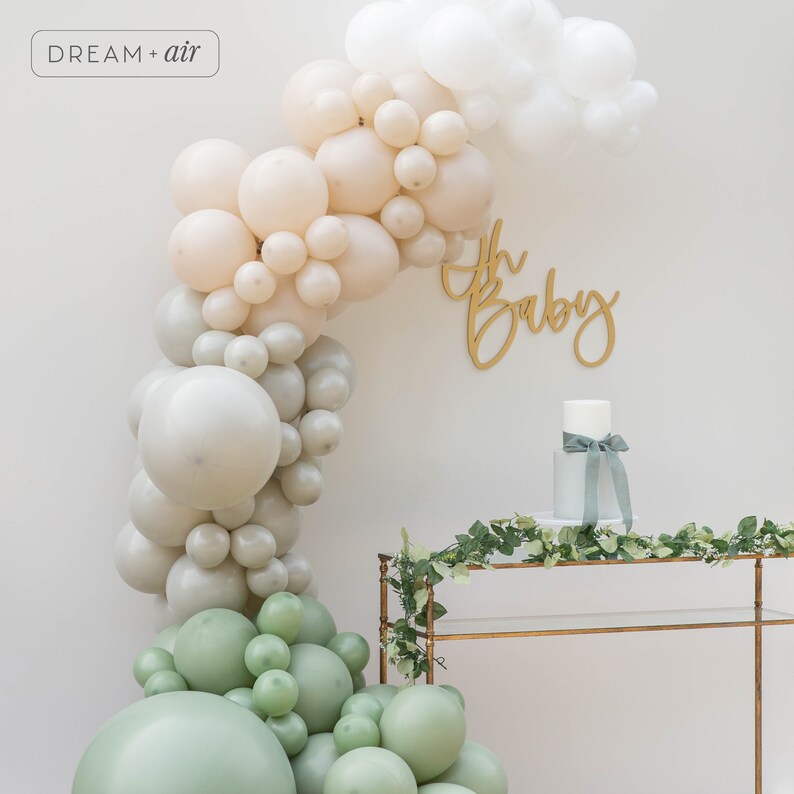Sage Green DIY Balloon Garland Arch Kit - Etsy