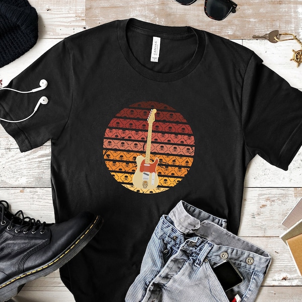 Guitar T Shirt - Etsy