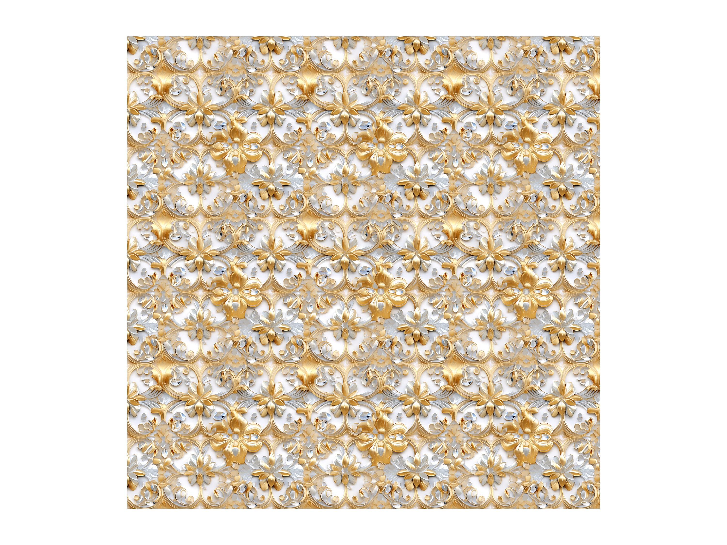 Luxury Seamless Texture, Luxury Gold Digital Paper, Jewel Wallpaper ...
