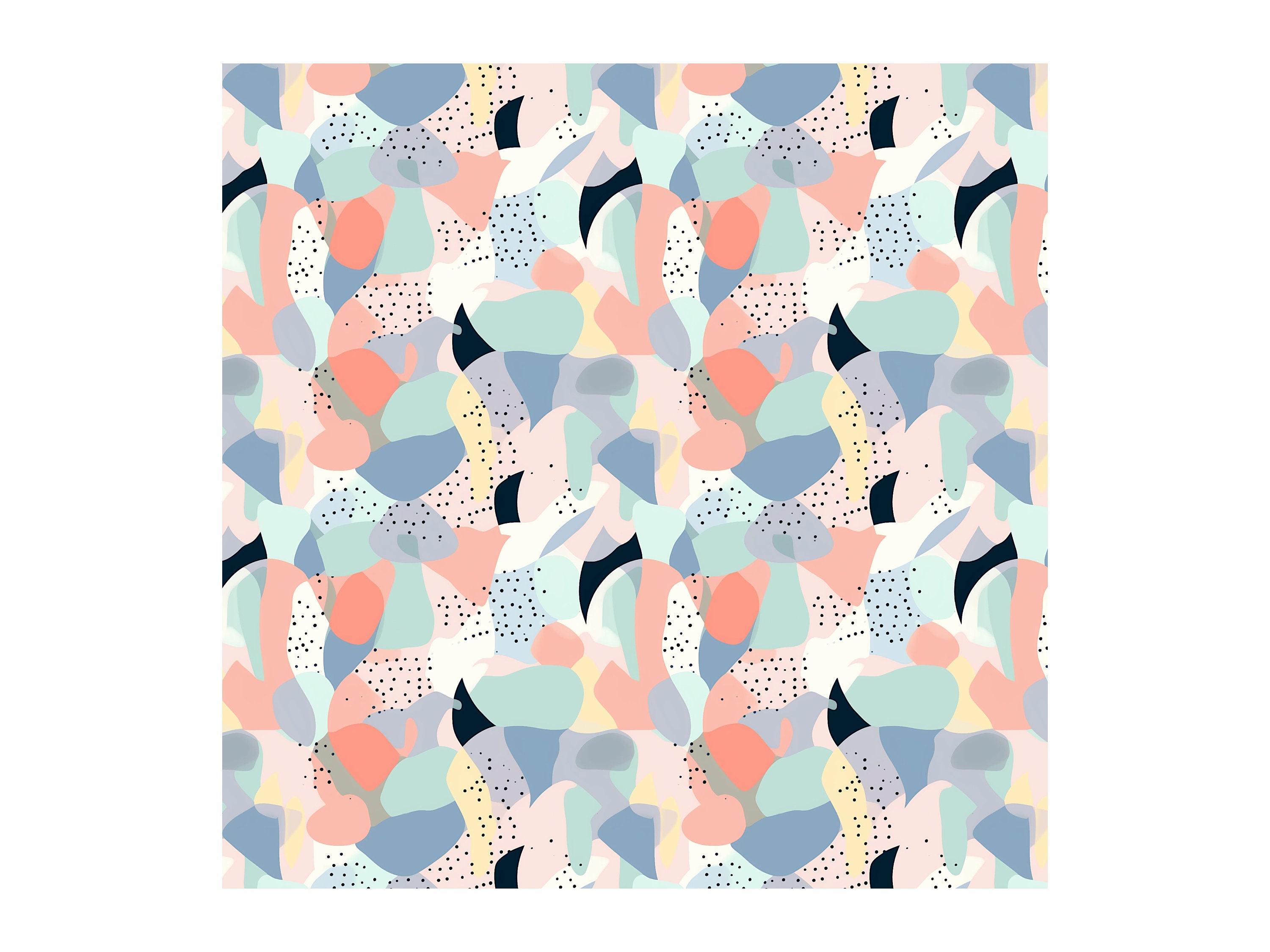 Abstract Geometry Digital Paper, Abstract Seamless Patterns, Pastel ...