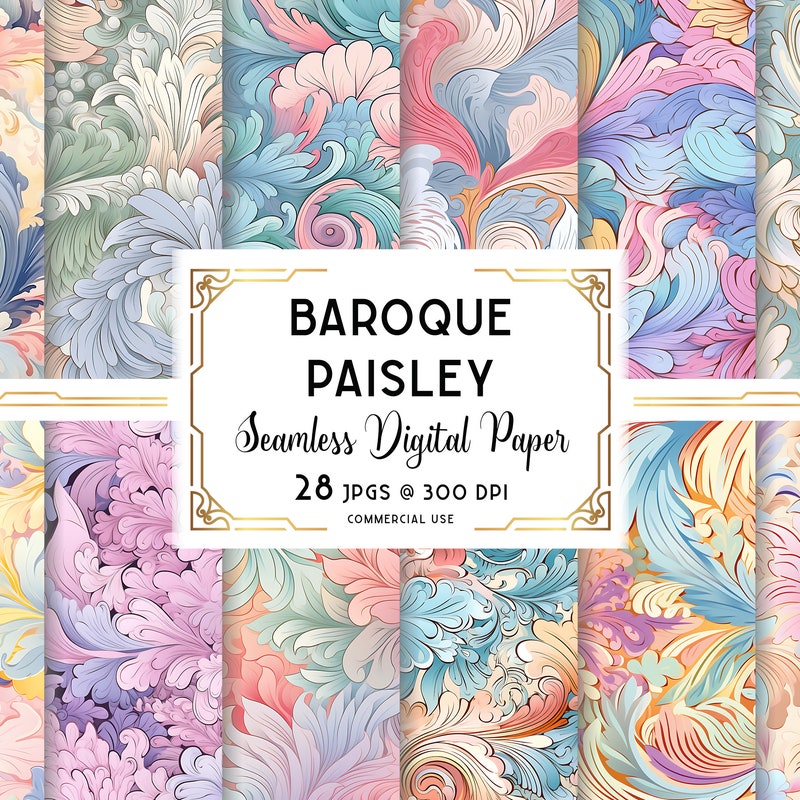 Paisley Digital - Etsy