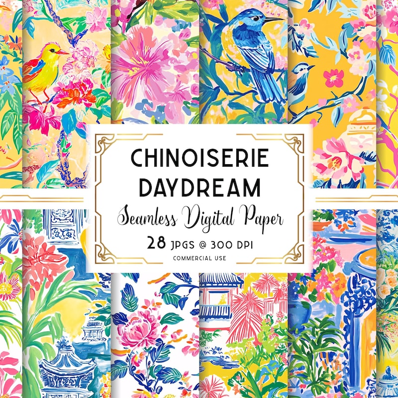 Asian Wallpaper Digital - Etsy