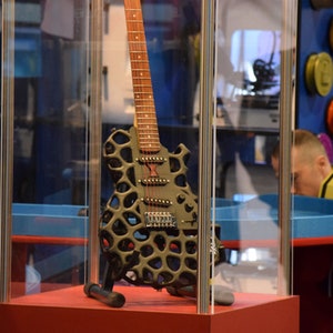 The Black Widow 3D Printed Guitar Stl - Etsy