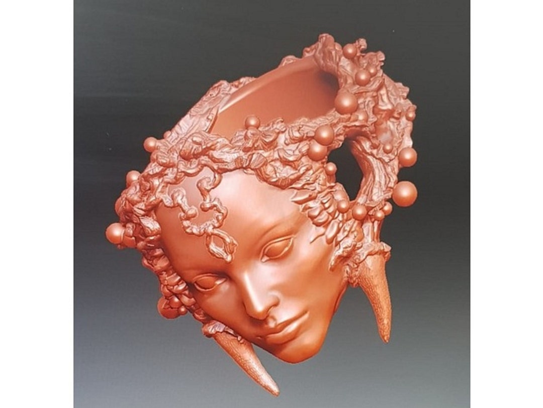Ring Face 3d Design 3d Printer Artcam -download STL File for 3dprinting ...