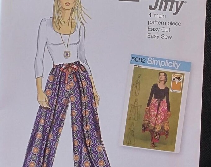 S9595 Simplicity Sewing Pattern 1970s Misses' "super Jiffy" Wrap and ...