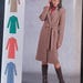 8796 Simplicity Sewing Pattern Misses'/ Miss Petite Lined Coats Sz 6-14 ...