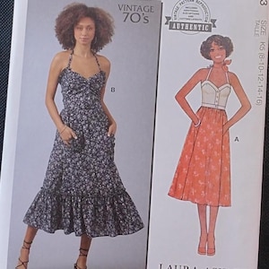 R11953 Mccalls Peasant Sundress Pattern Misses Vintage 70s Authentic ...