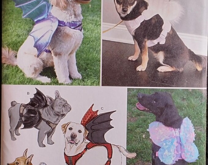 R11983 Simplicity Sewing Pattern (9875)~ Dog Harness With Wings by ...