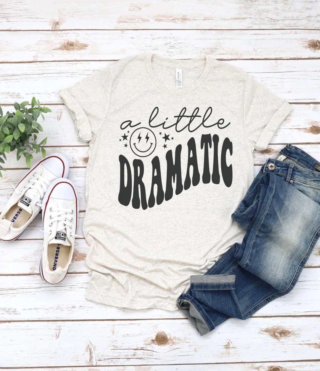A Little Dramatic Shirt Design PNG Download Instant - Etsy