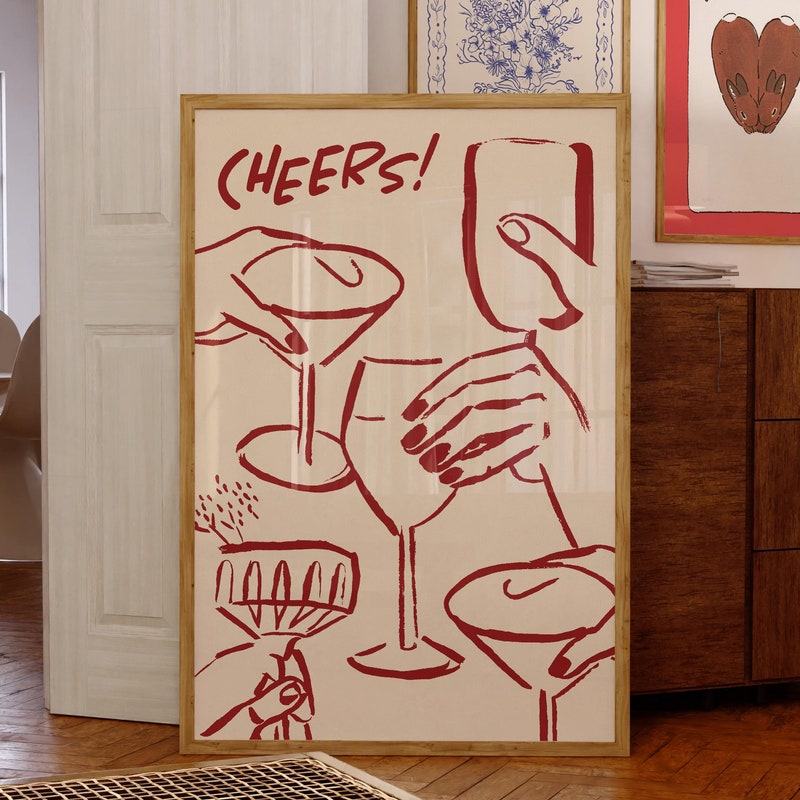 French Wine Wall Art Prints - Etsy
