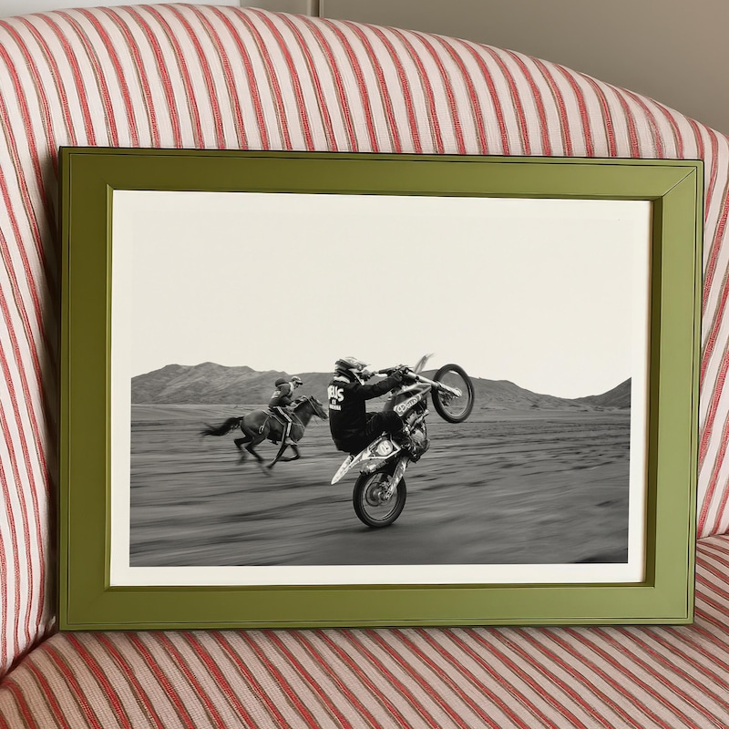 Alexis Mellross Know You Out Run the Cops on a Dirt Bike Brad Reichert in Calgary 1981 - Etsy Canada