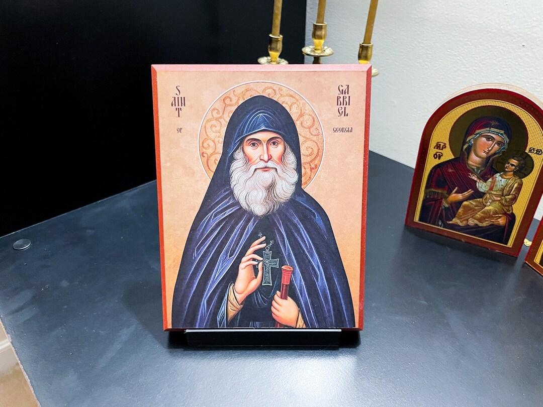 Icon Stand - 3D Printed Support for Icons With Orthodox Cross on Back ...