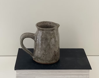 Rustic Blue Pottery Pitcher 1l/pottery Pitcher/large Handmade Pitcher ...