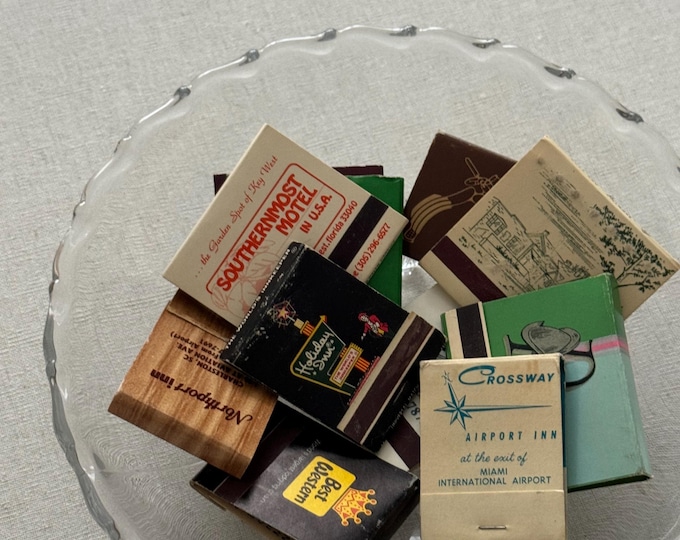 Vintage Set of 11 Matchsticks, Hotel Themed, Rare - Etsy
