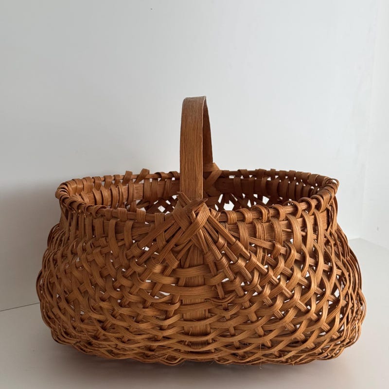 Antique Buttocks Basket - Etsy