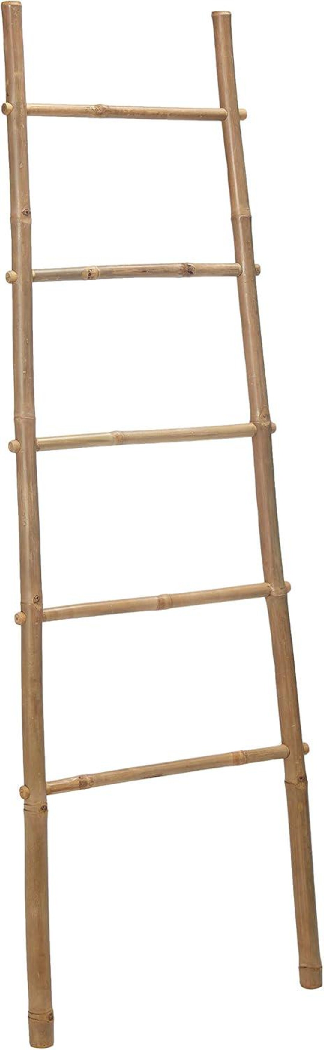 Bamboo Ladder Rack - Etsy