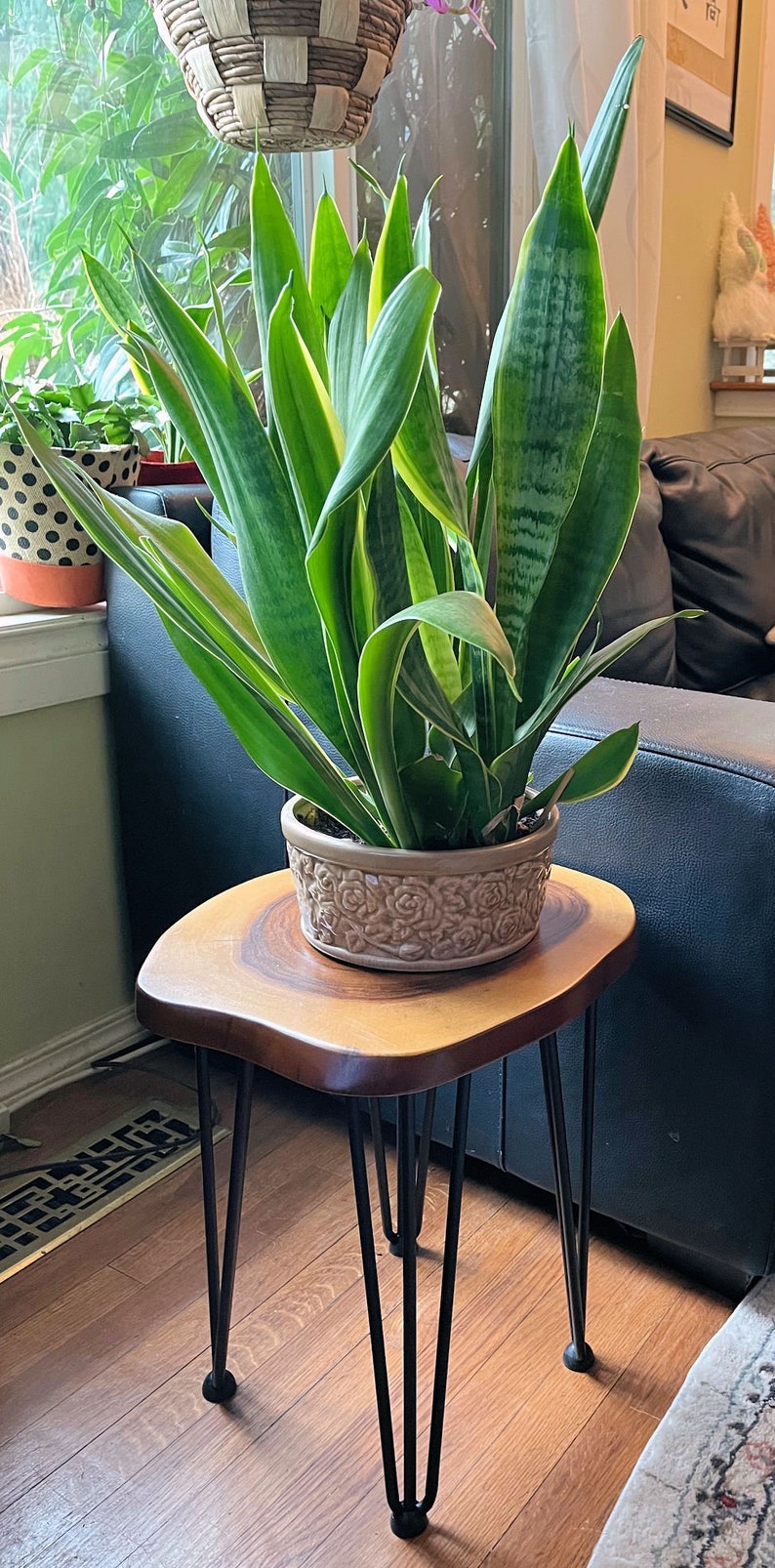 Monkey Pod Wood Side Table - Etsy