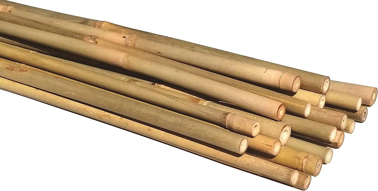 Natural Bamboo Stakes, 5 Pc. Bundle - Etsy