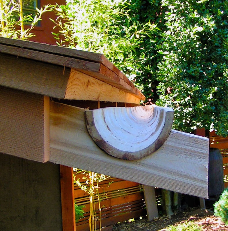 Thick Wall Bamboo Half Round, Extra Large Petung, Gutter Beam - Etsy