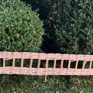 Willow Railing Border Edging , With or Without Bark, 48"l - Etsy