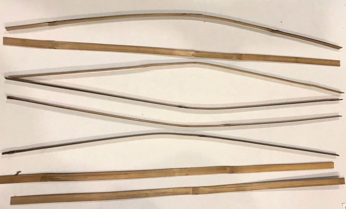 Bamboo Sheet Strips, 10 Pcs Bundle. - Etsy