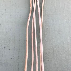 Debarked Driftwood Style Teak Log Pole - Etsy