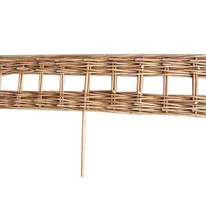 Willow Railing Border Edging , With or Without Bark, 48"l - Etsy