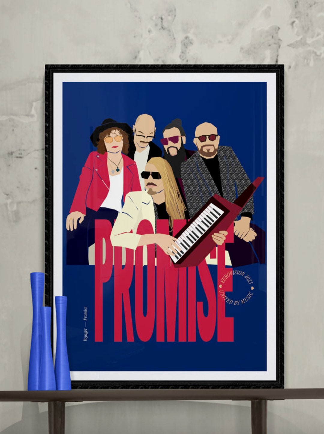 Eurovision 2023 Liverpool Poster - Digital Printable Art - Australia ...
