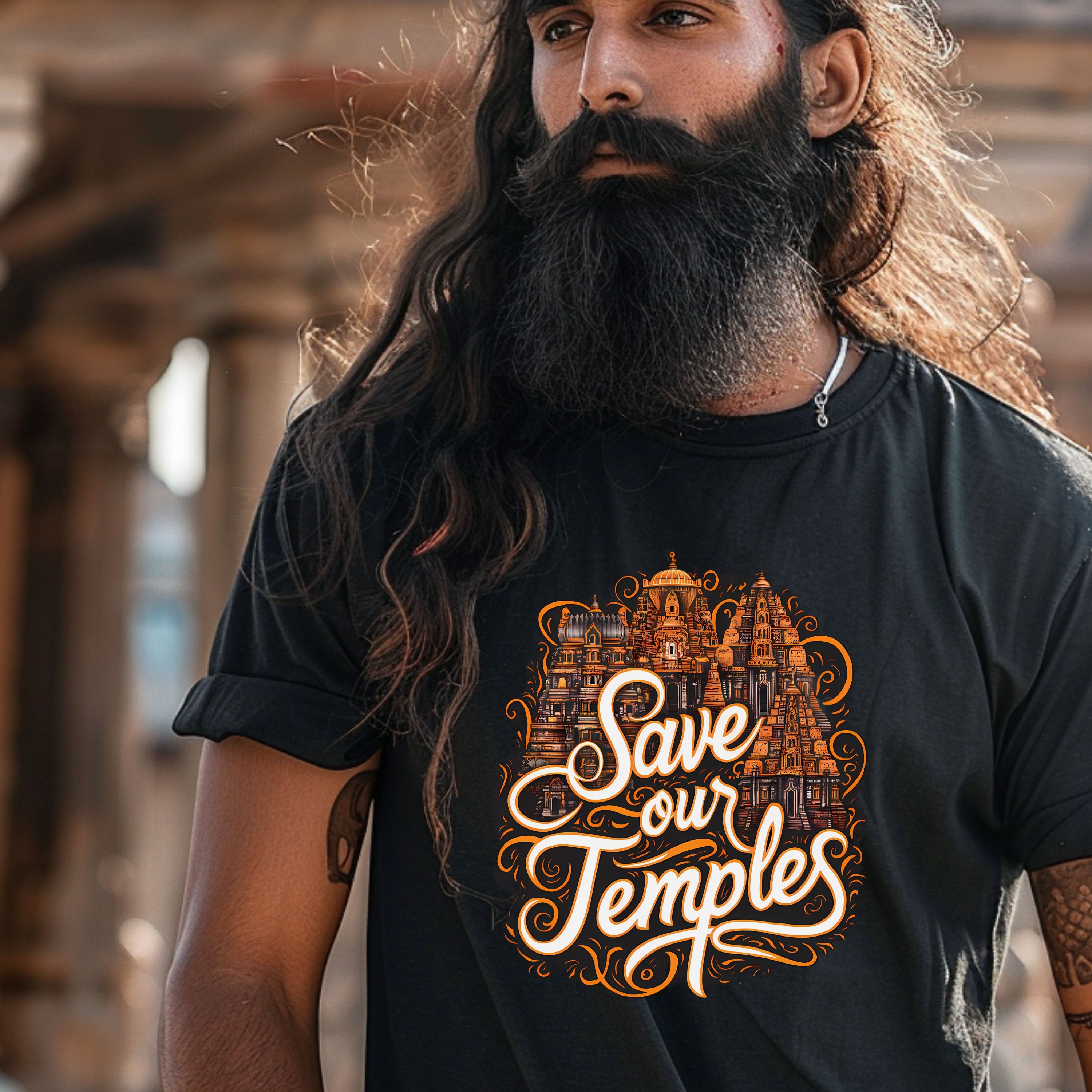 Save Our Temples T Shirt. Hindu Gift. Gift for Priests. Spiritual Wear ...