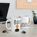 Bald is Beautiful Coffee Mug. Funny Coffee Mug for Men, Bald Gift Mug, Baldi, Father's Day Gift ...