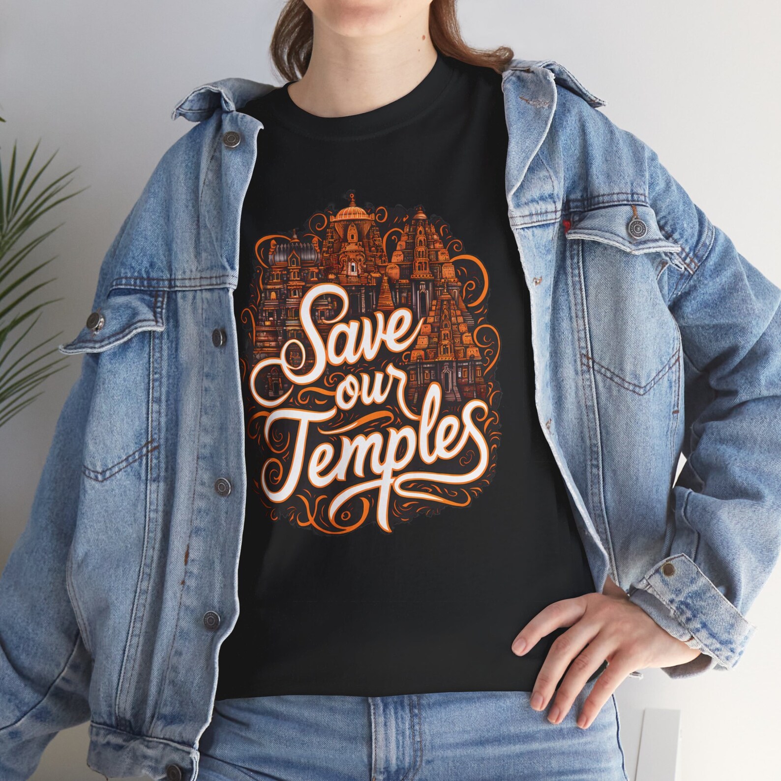 Save Our Temples T Shirt. Hindu Gift. Gift for Priests. Spiritual Wear ...