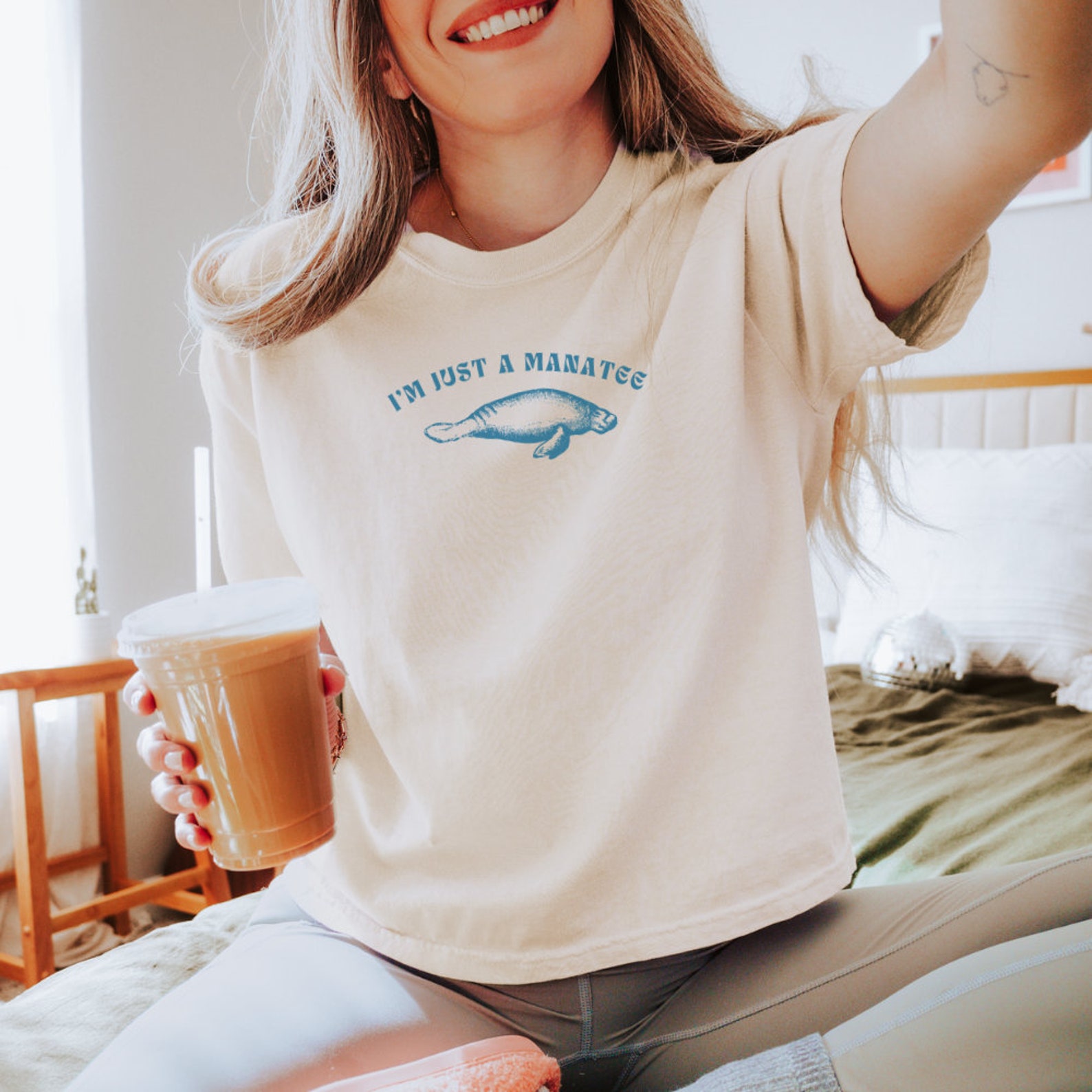 Manatee Shirt Coconut Girl Clothes Ocean Inspired Style Coconut Girl ...