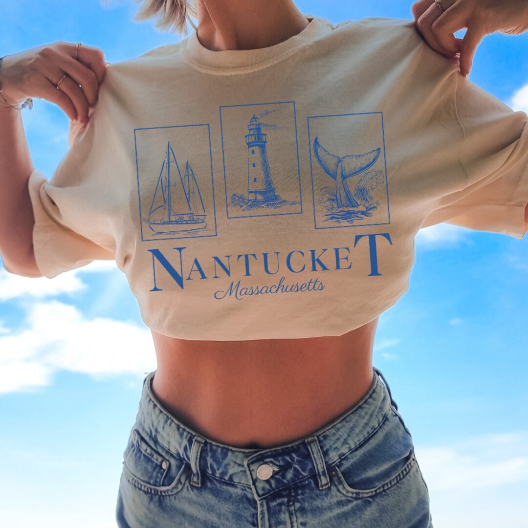 Nantucket Shirt Massachusetts Shirt Coastal Granddaughter East Coast ...