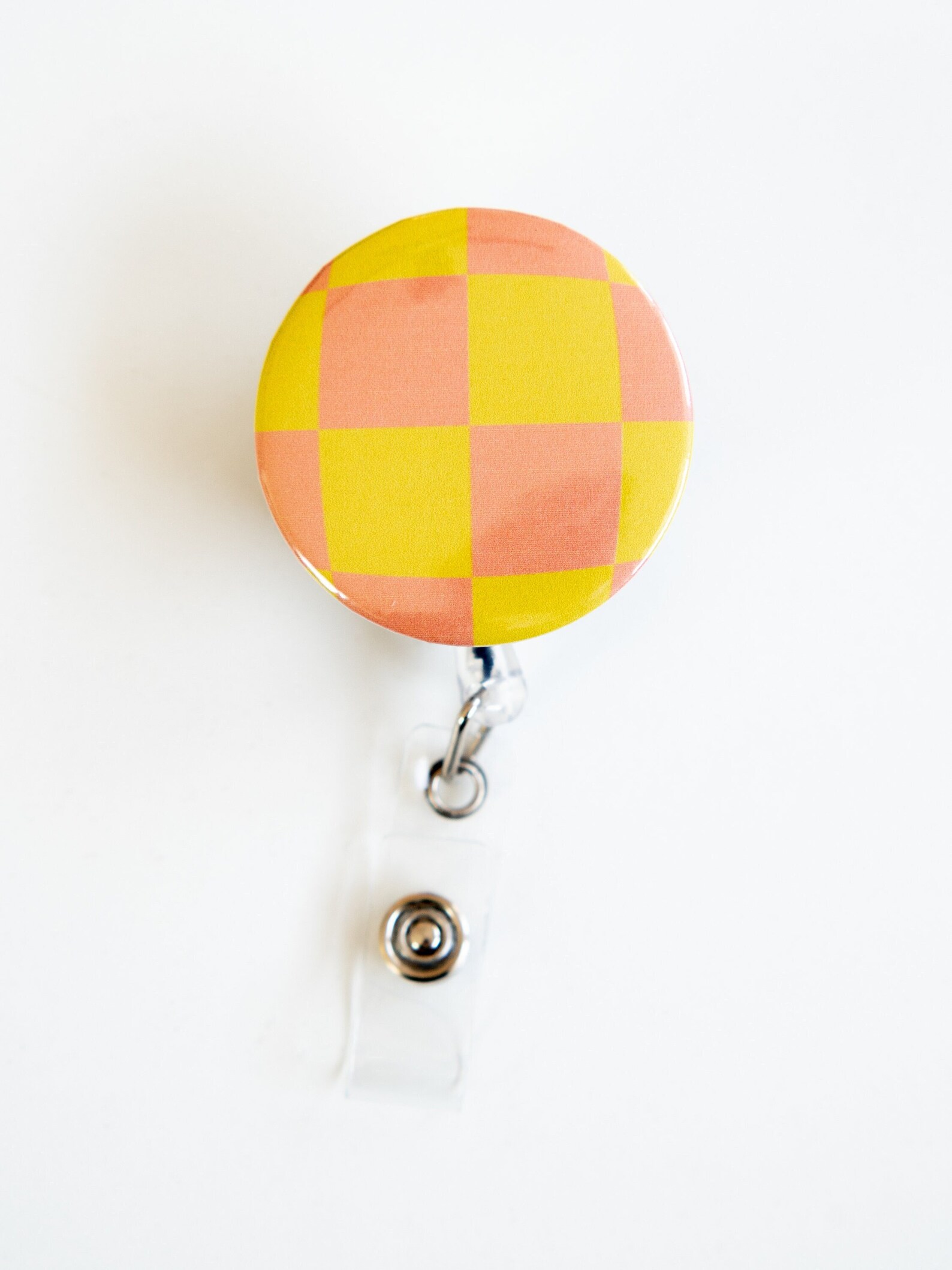 Retro Checkerboard Lime Green Trendy Nurse Badge Reel - Etsy