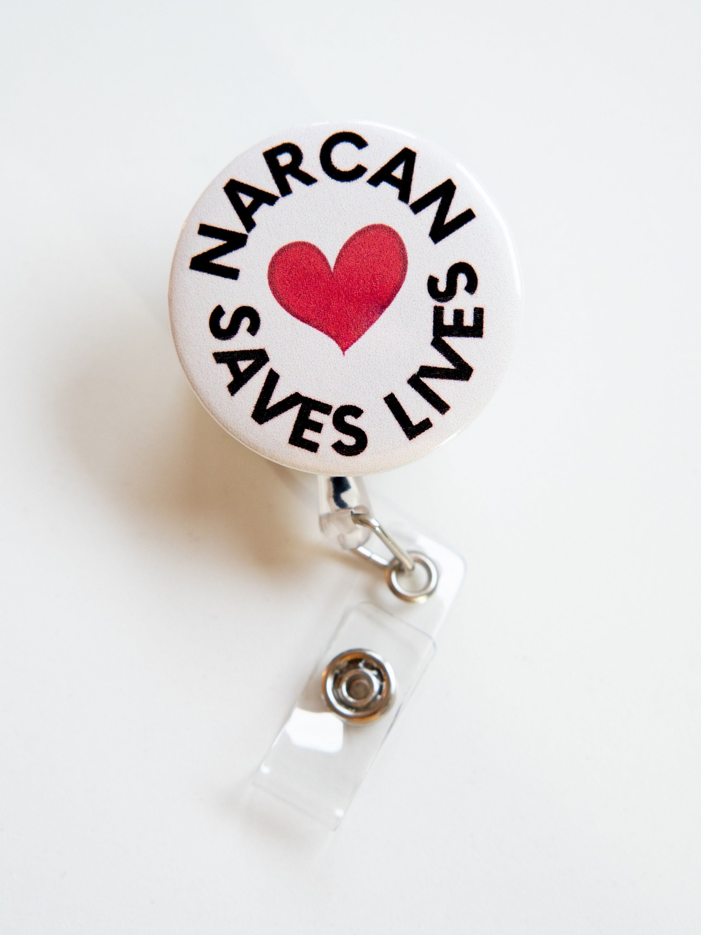Narcan Saves Lives Handmade Motivational Nurse Badge Reel - Etsy