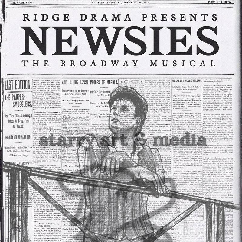 Newsies Poster - Etsy