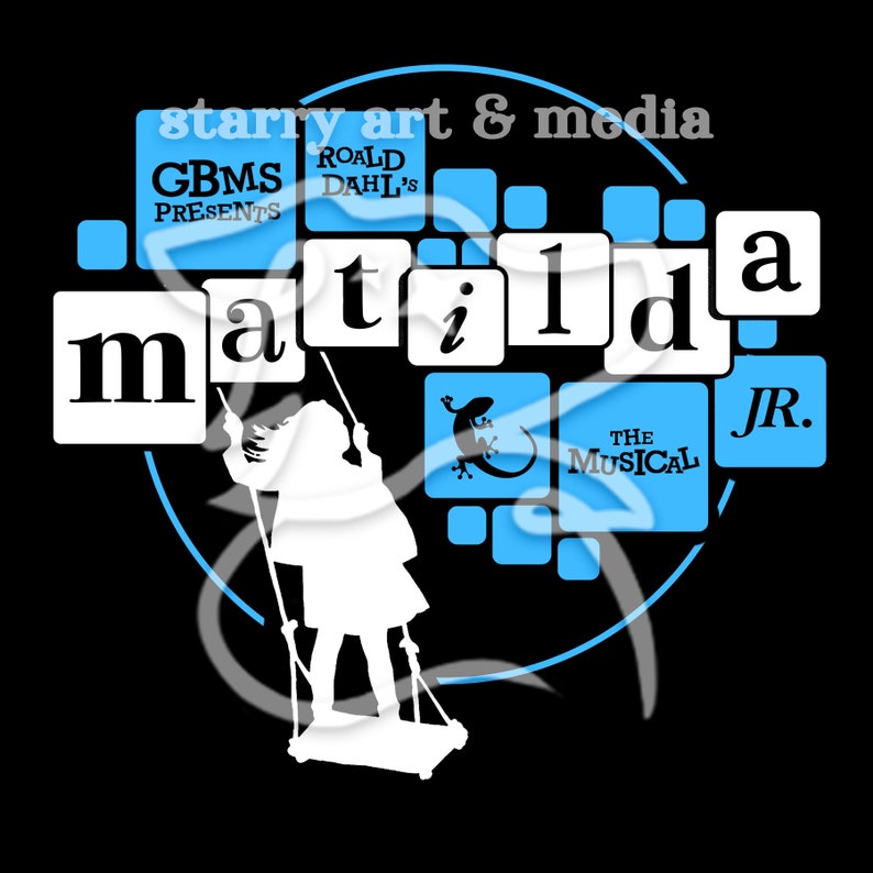 Matilda the Musical Jr. - Logo Graphic Digital Download - Etsy