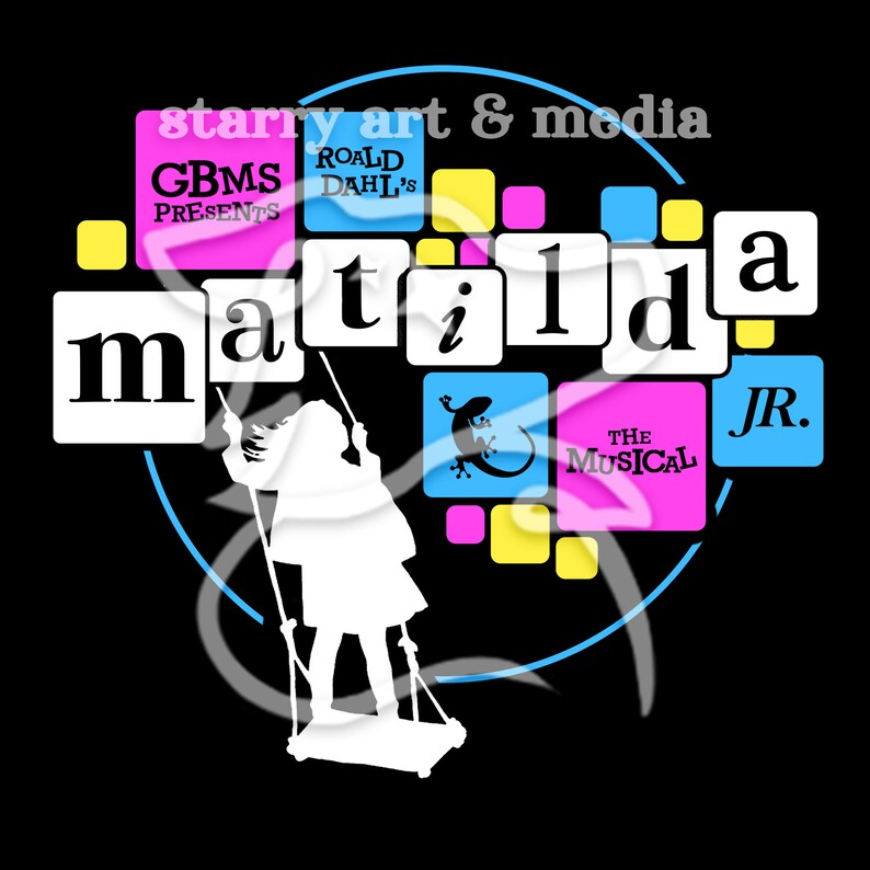 Matilda the Musical Jr. - Logo Graphic Digital Download - Etsy