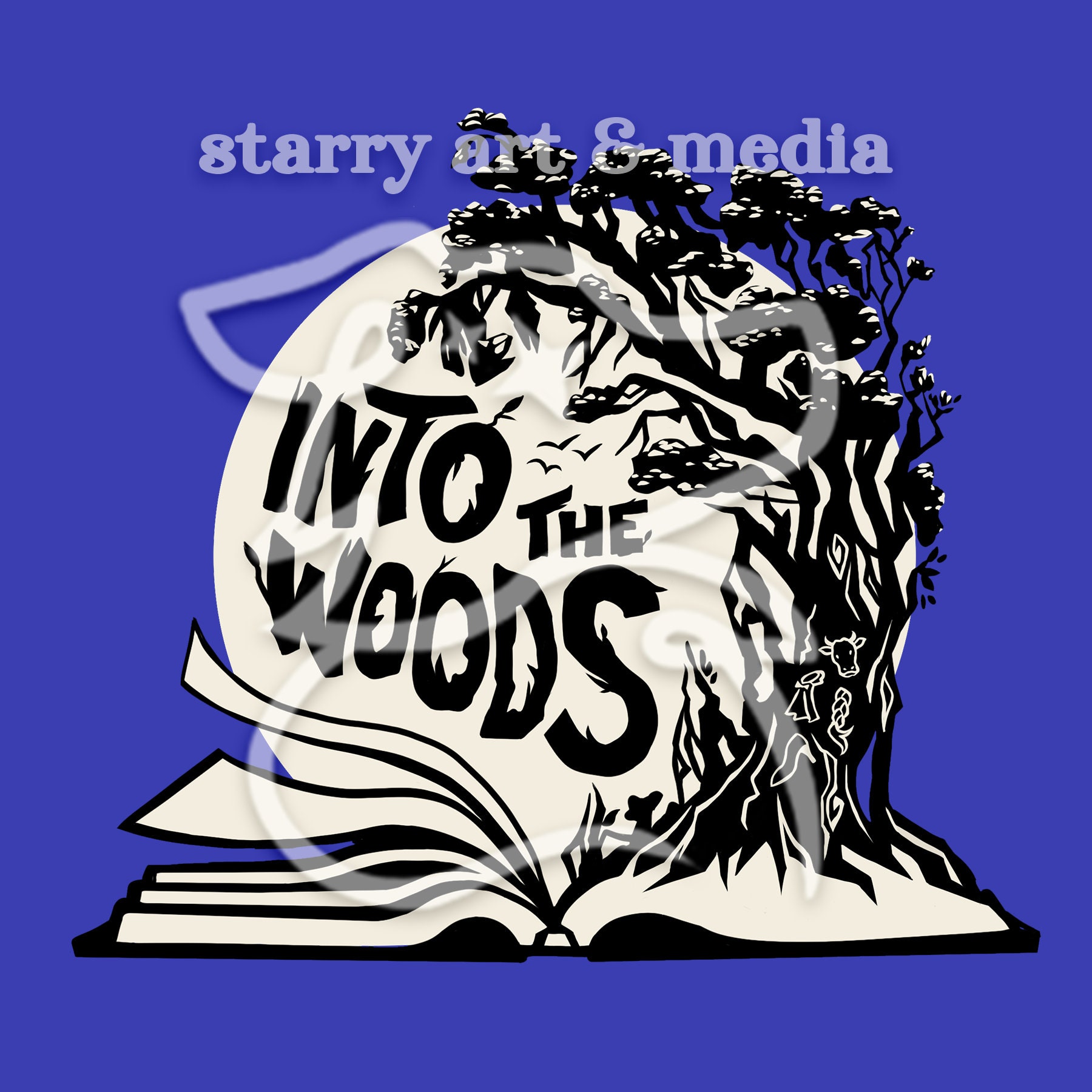 Into the Woods - Logo Graphic Digital Download - Etsy