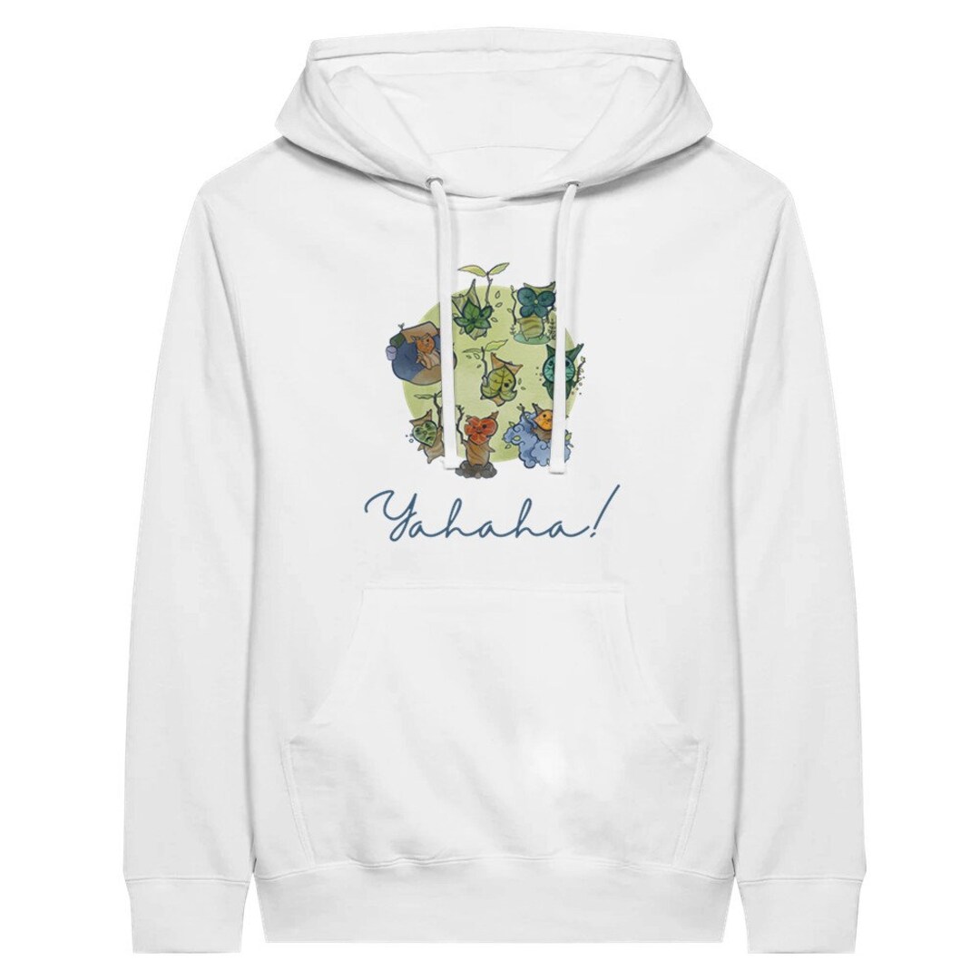 Yahaha Zelda Botw / Totk Korok Friends Premium Unisex Pullover Hoodie ...