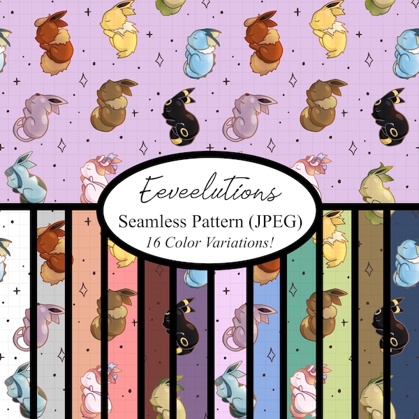 Eevee Pattern - Etsy