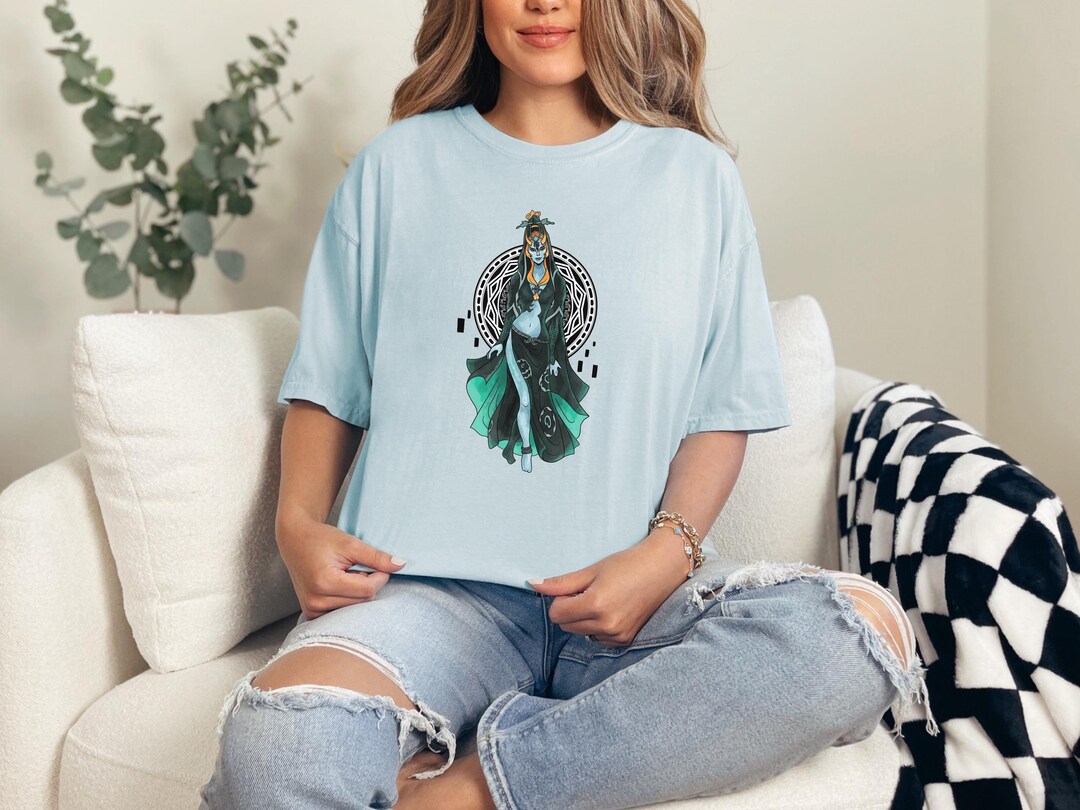 Zelda Twilight Princess Midna Shirt | Hand Drawn Art Design | Unisex ...